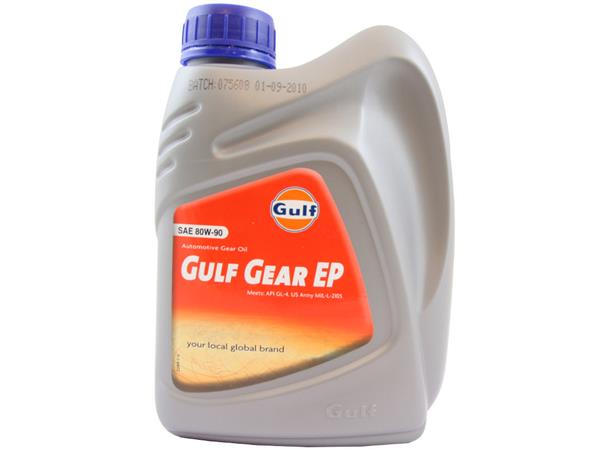 Gulf Gear EP 80W-90 GL-4 Mineral 1 liter - Ruco Scandinavia Gulf Gear EP 80W-90 GL-4 Mineral 1 liter - Ruco Scandinavia